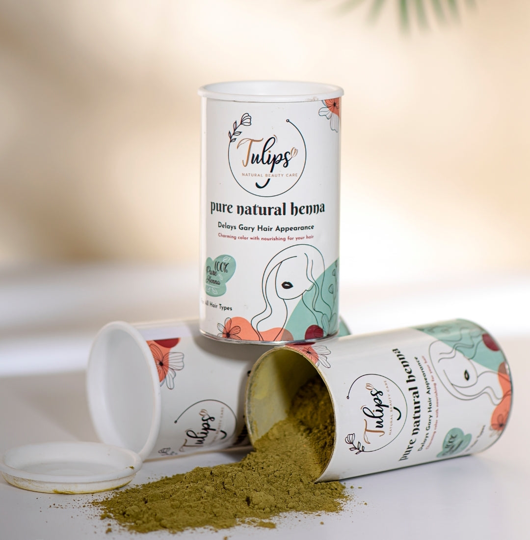 Pure Natural Henna Package – Tulips Natural Beauty Care